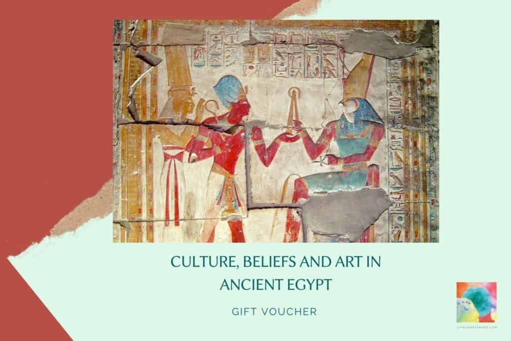 Ancient egyptian art , culture and beliefs - a fascinating gift