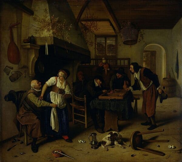 Jan Steen - descubra la felicidad, la diversión y la alegría con este pintor holandés ...
