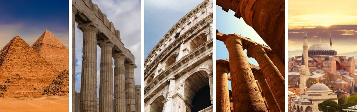 Antique architecture - a complete guide to the 5 most iconic monuments ...