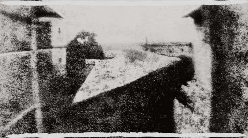 First photo ever taken by Joseph Niépce in 1826 - Citaliarestauro