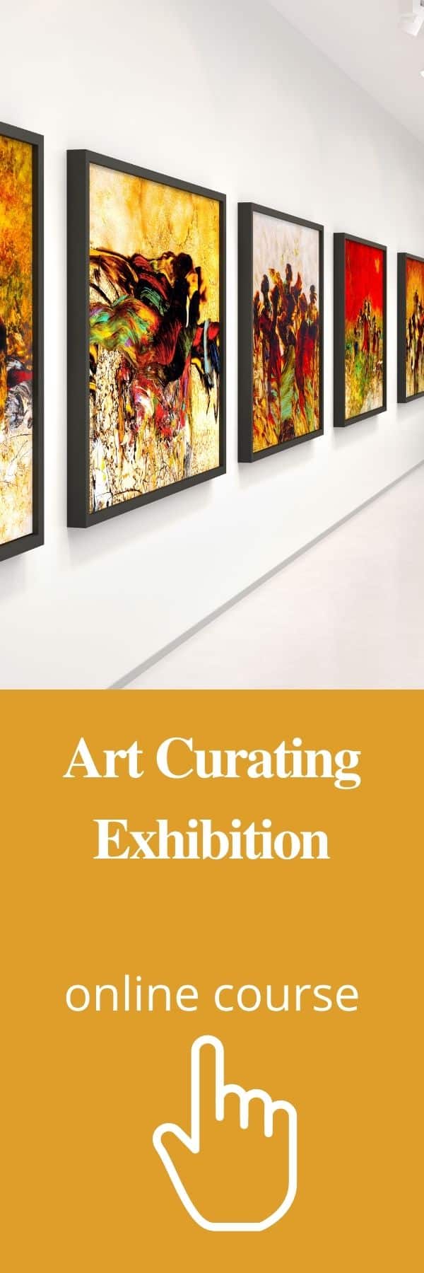 What is an exhibition curator - 4 stages of for the success