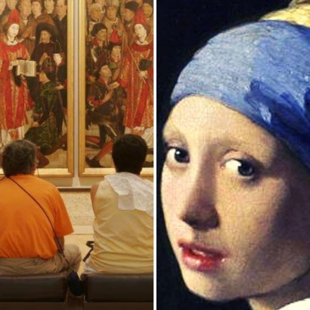 What is iconography in art analysis? Practical example