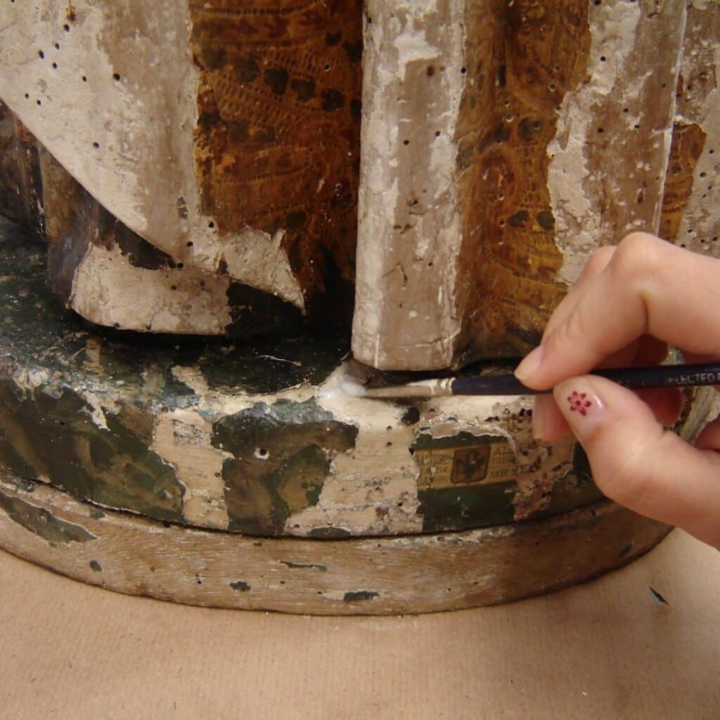 Restoration Techniques -polychrome sculpture-Citaliarestauro