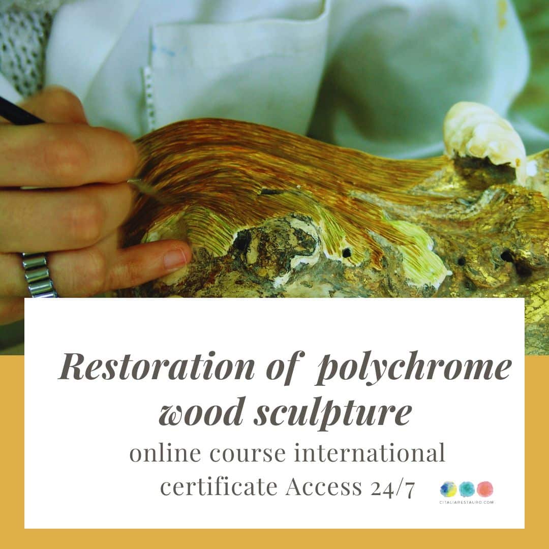 Art Restoration -3 online courses bundle - Citaliarestauro